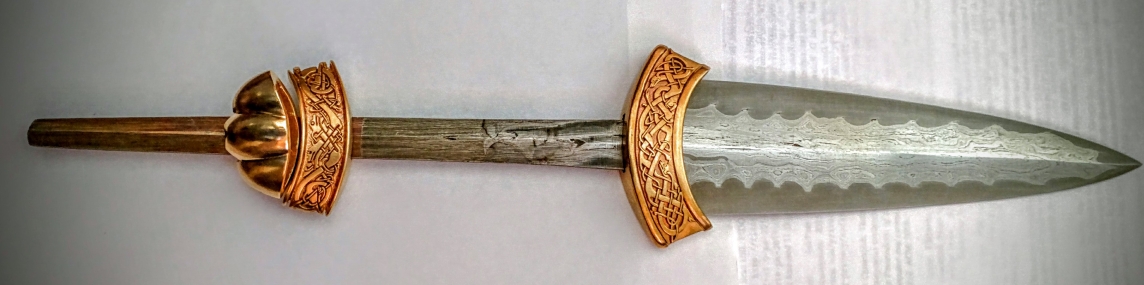 Bronze Fittings for Wolf's Tooth Dagger